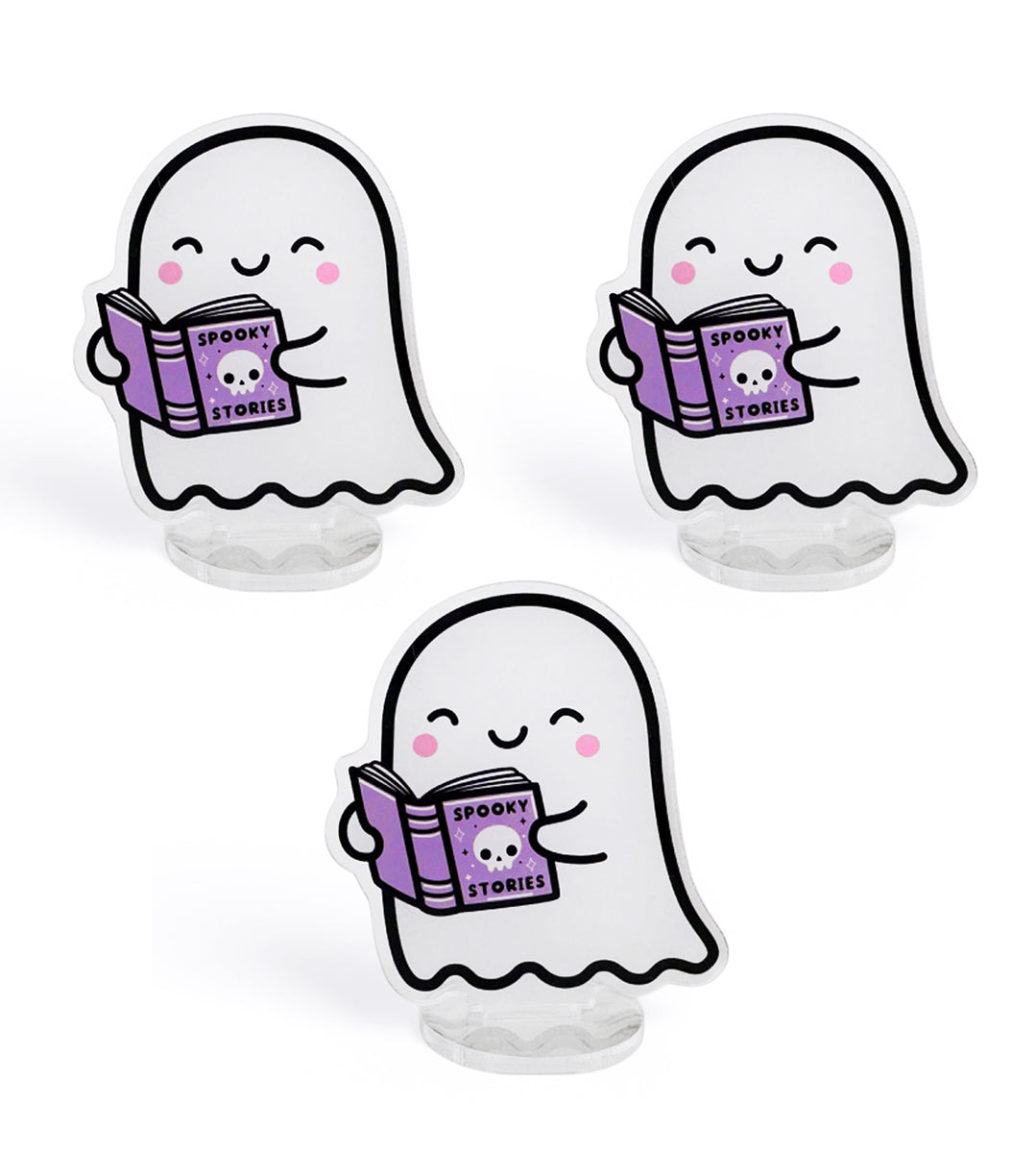 Spooky Stories Ghost Acrylic Standee – Em & Sprout