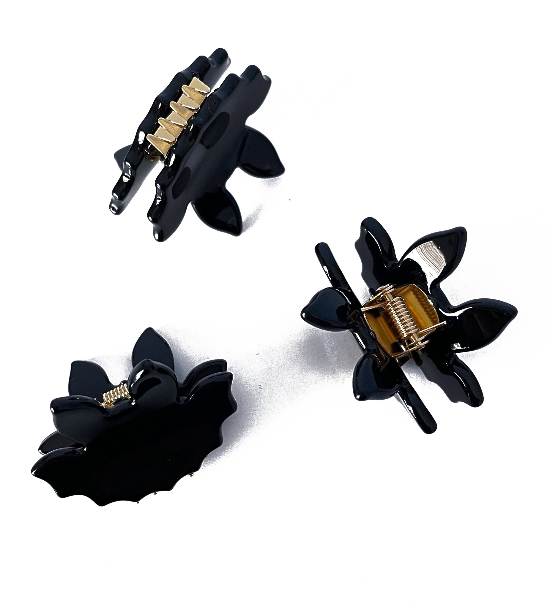 Black Mini Bat Claw Clip - Set of Two – Em & Sprout
