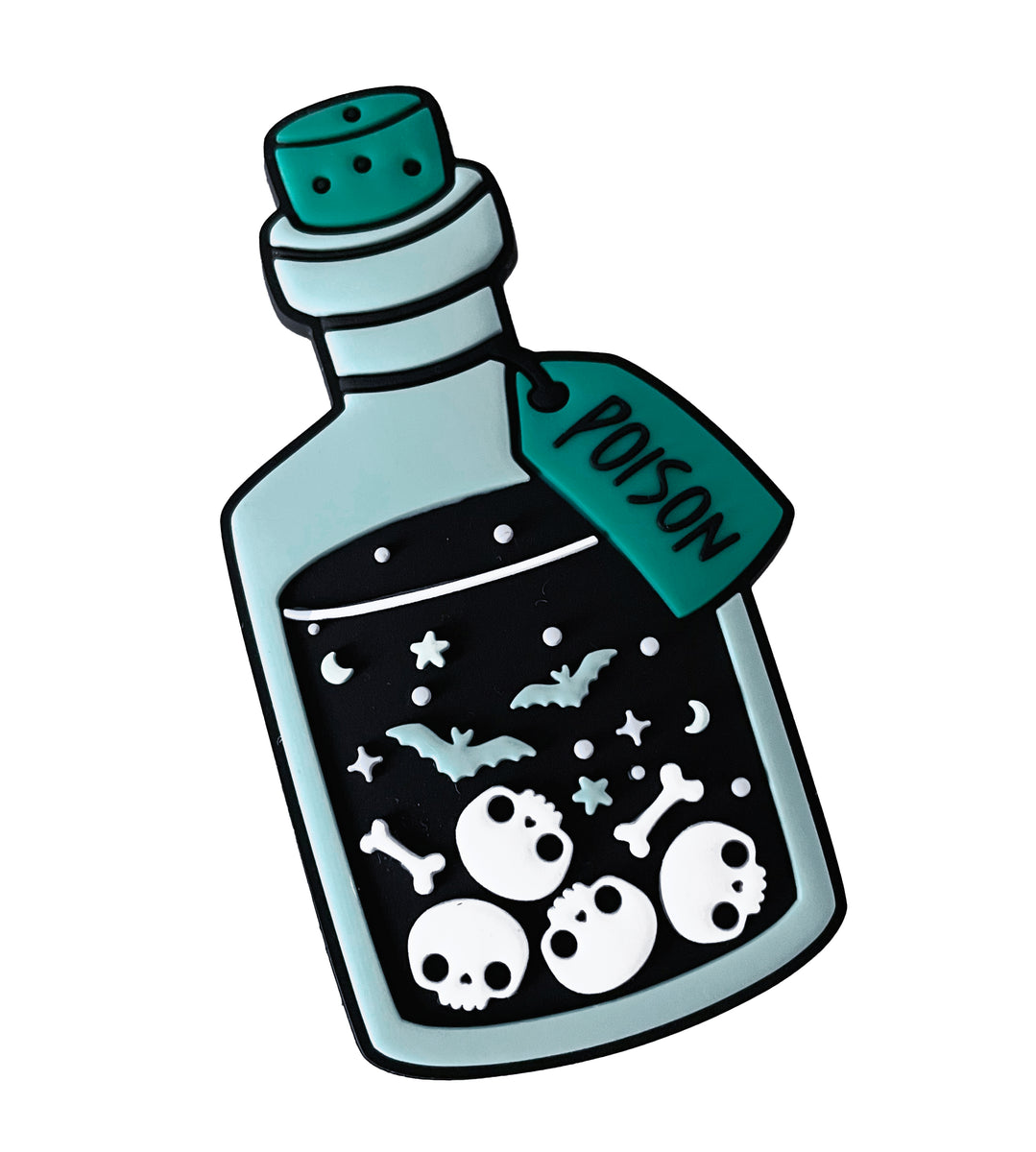 Poison Bottle PVC Rubber Magnet – Em & Sprout