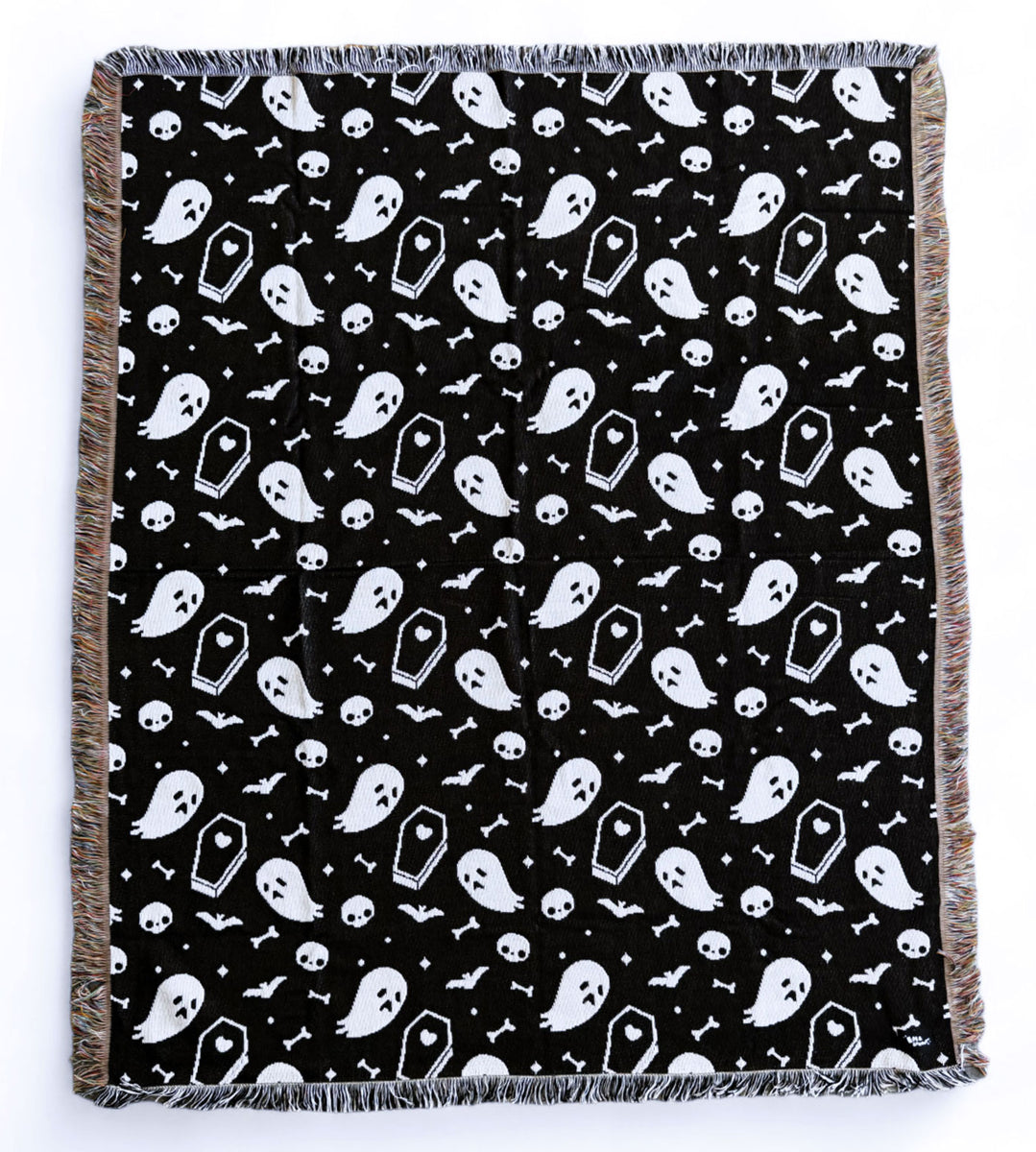 Spooky Spirits Woven Blanket – Em & Sprout