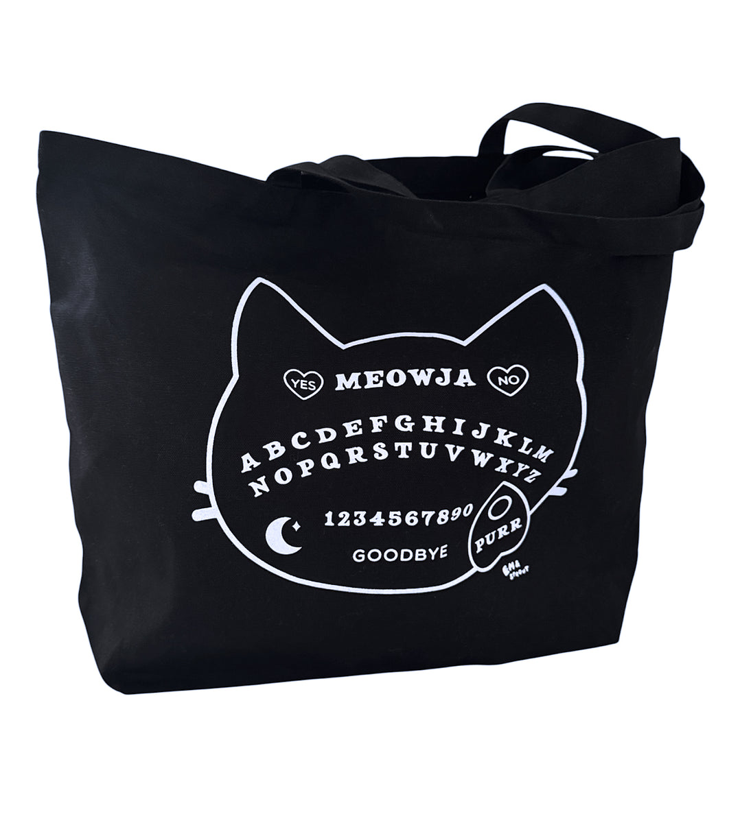 Meowja Horizontal Shopper Tote – Em & Sprout
