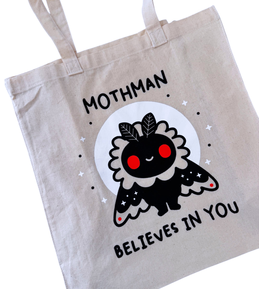 Mothman Shopping Tote Bag – Em & Sprout