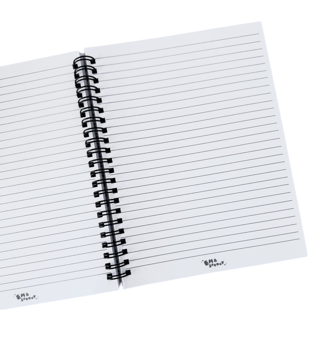 Lavender Ghosts Spiral Bound Note Book – Em & Sprout