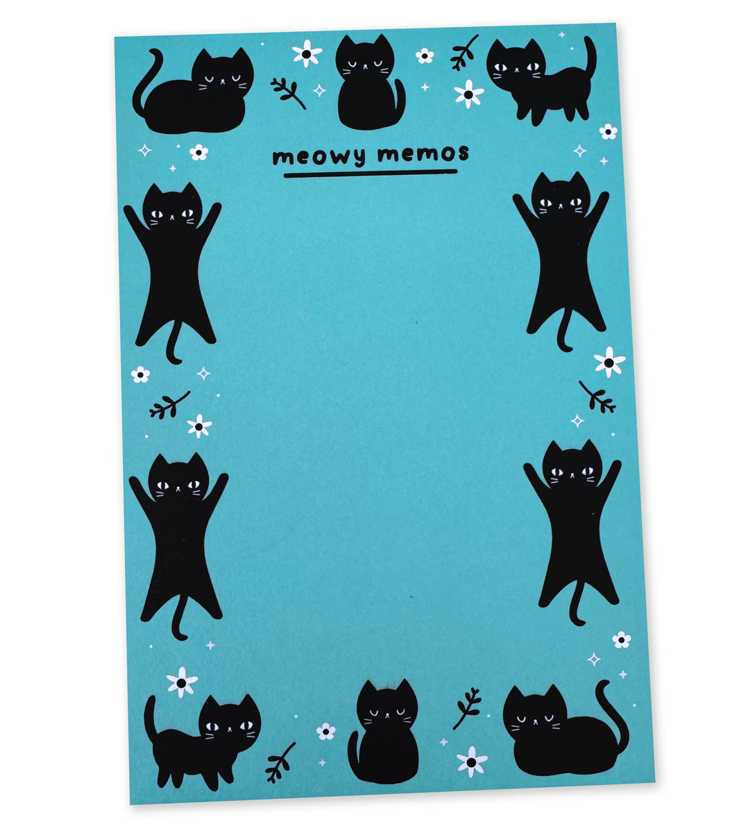 Meowy Magnetic Note Pad – Em & Sprout