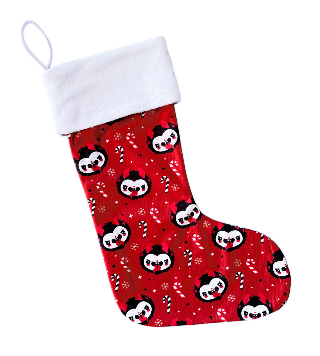 Krampus Spooky Christmas Stocking – Em & Sprout