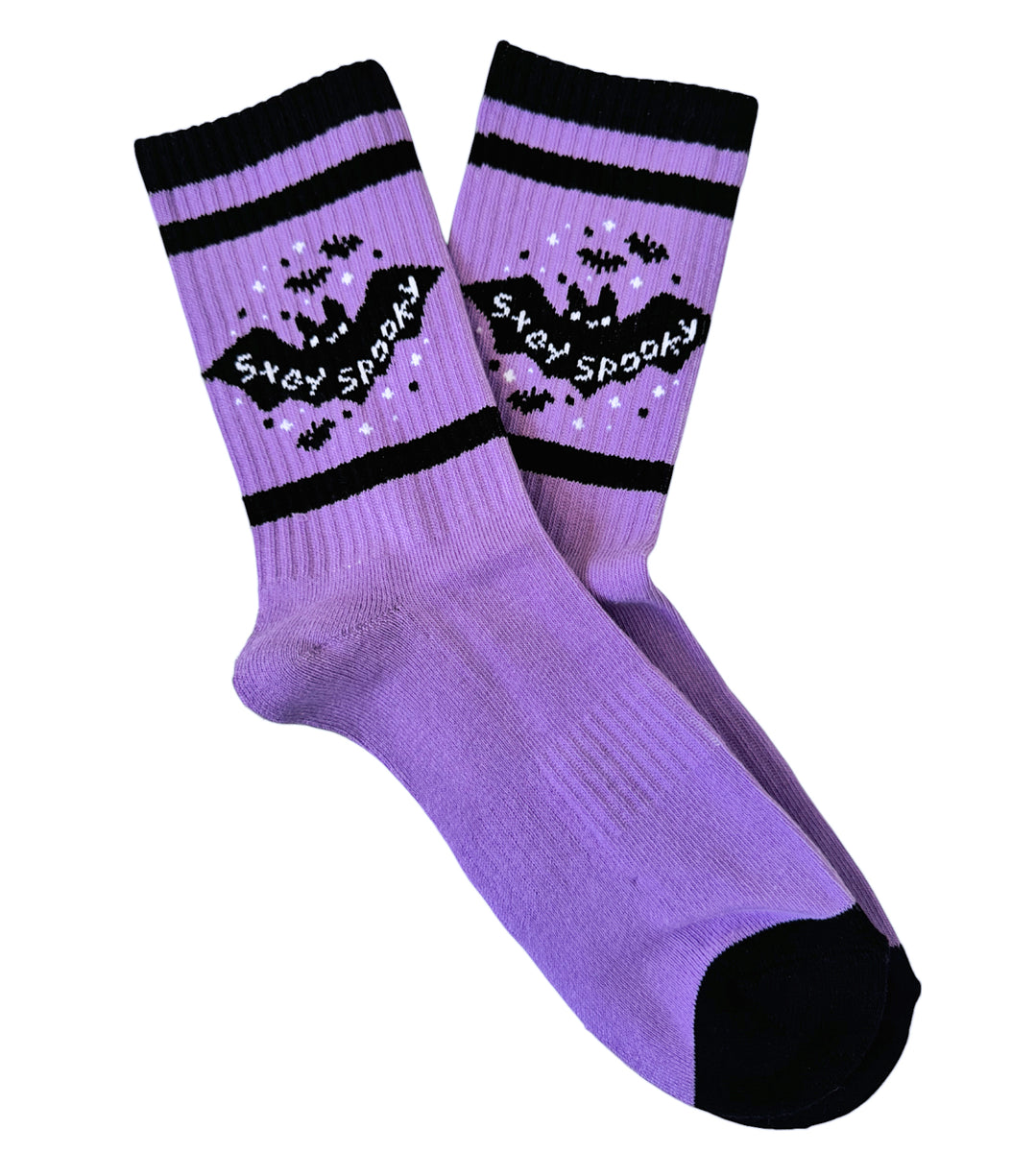 Stay Spooky Bat Athletic Socks – Em & Sprout