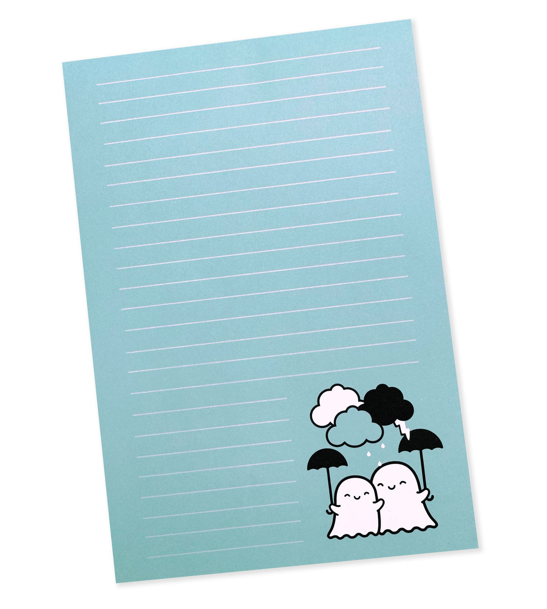 Umbrella Ghosts Magnetic Note Pad – Em & Sprout