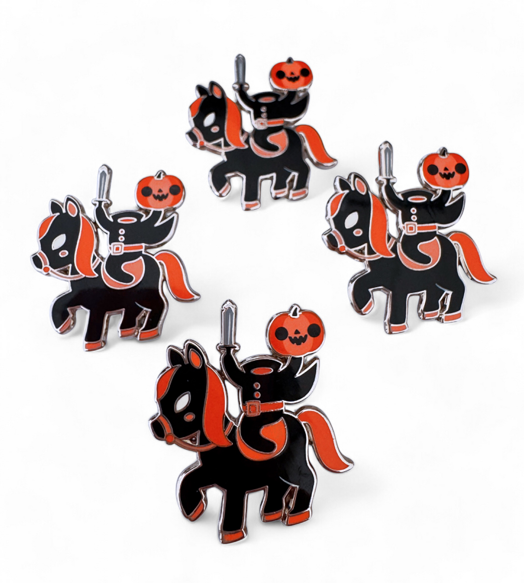 Headless Horseman Enamel Pin – Em & Sprout