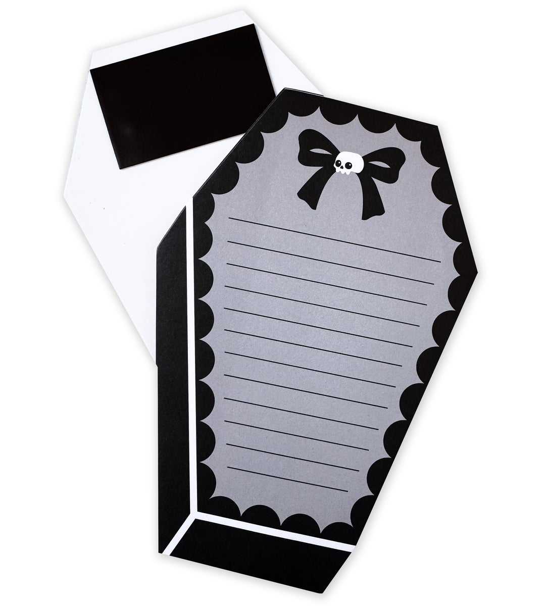 Cute Coffin Magnetic Note Pad – Em & Sprout